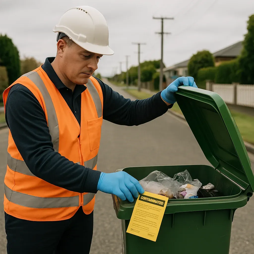 Three Strike System Underway For Recycle Bin Inspections