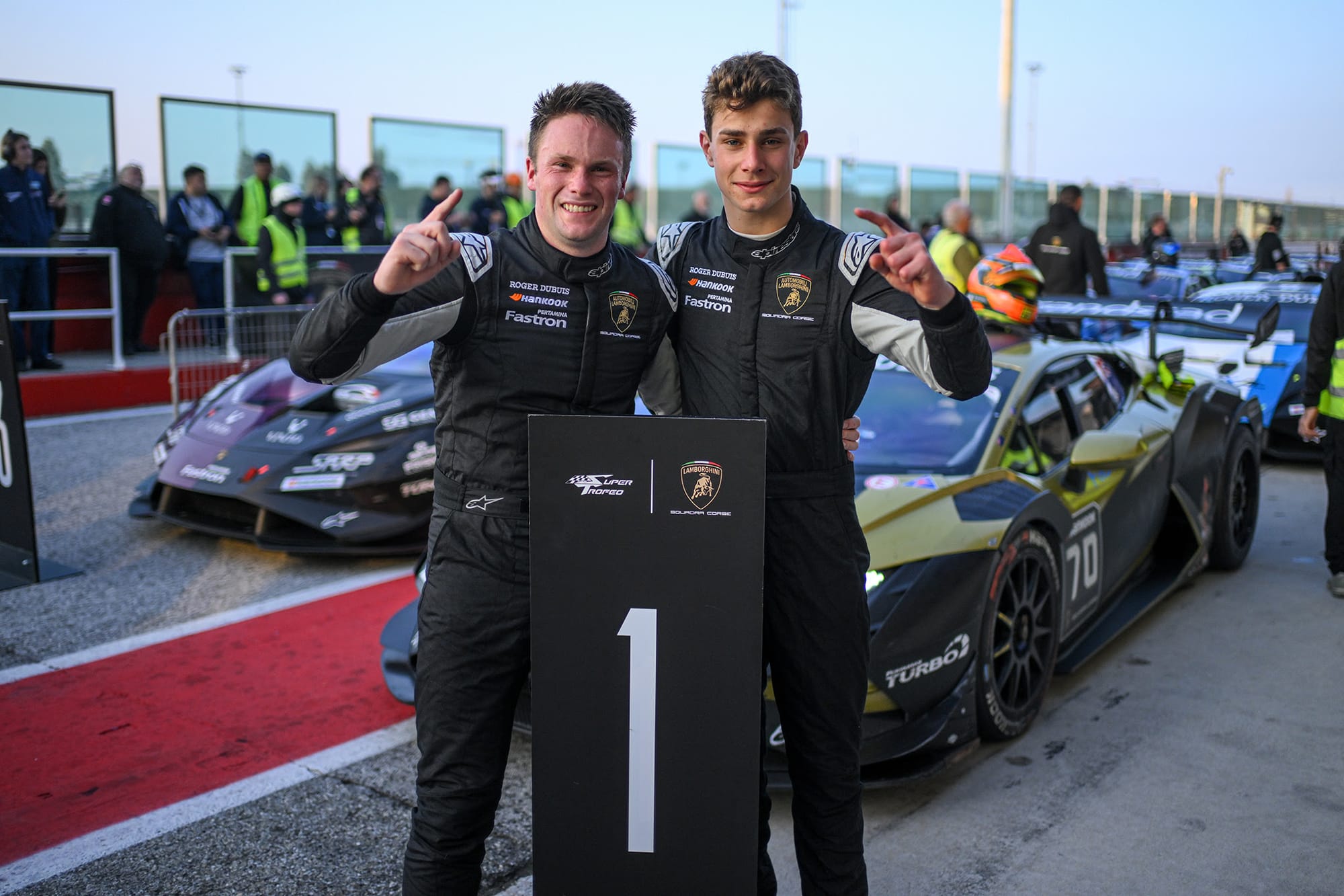 Leitch Wraps Lamborghini Season With Two Wins