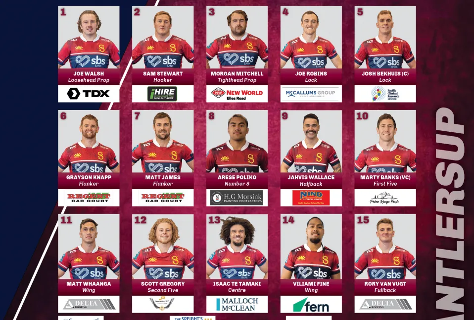 Southland Stags Team Named to Take on Otago