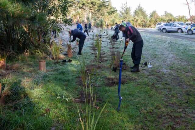 Police Tree Planting Mission A Success - Bring On Some More