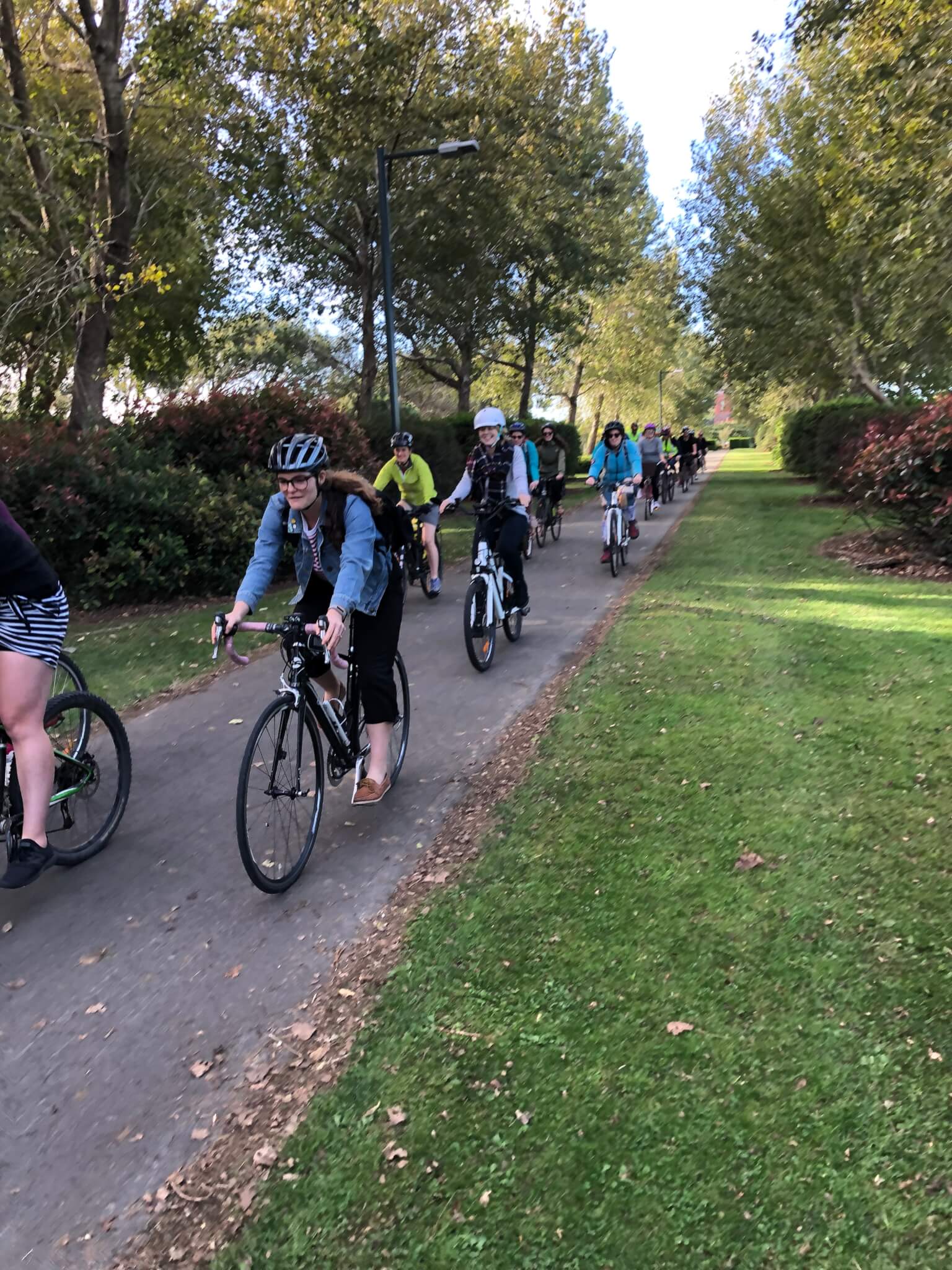 On ’yer bike - to Deveron Street!