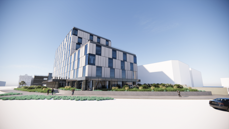 Impressive Facade Unveiled for Invercargill's New Distinction Hotel